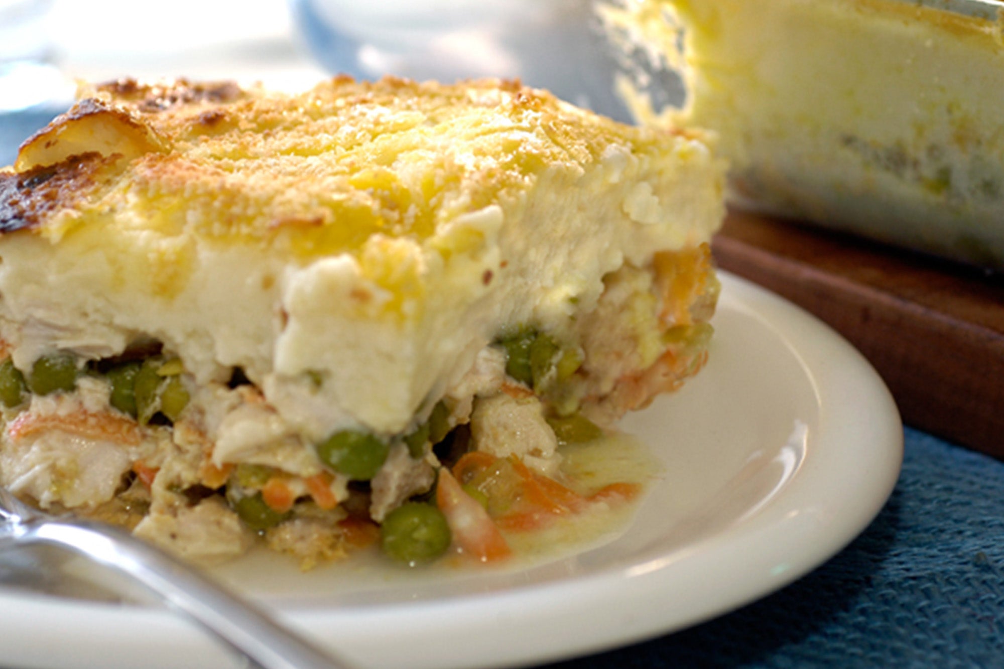 Receta De Pastel De Papa Y Pollo Al Horno Recetas Nestlé
